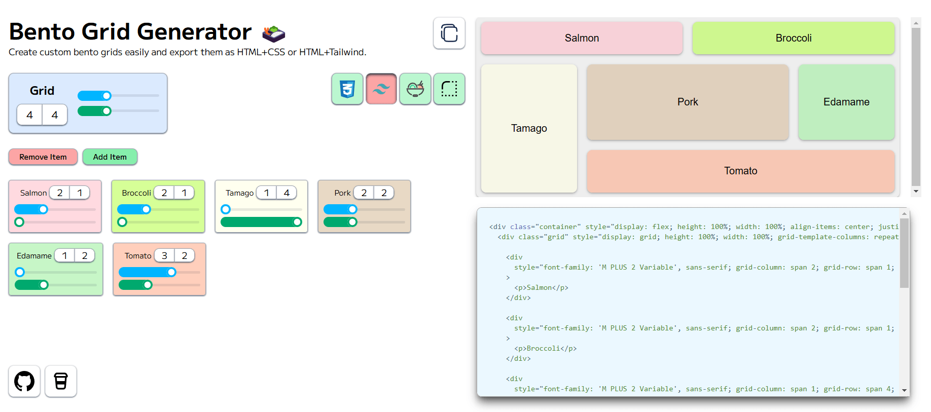 Bento Grid Generator for WordPress Gutenberg - Thinq Magic Tech